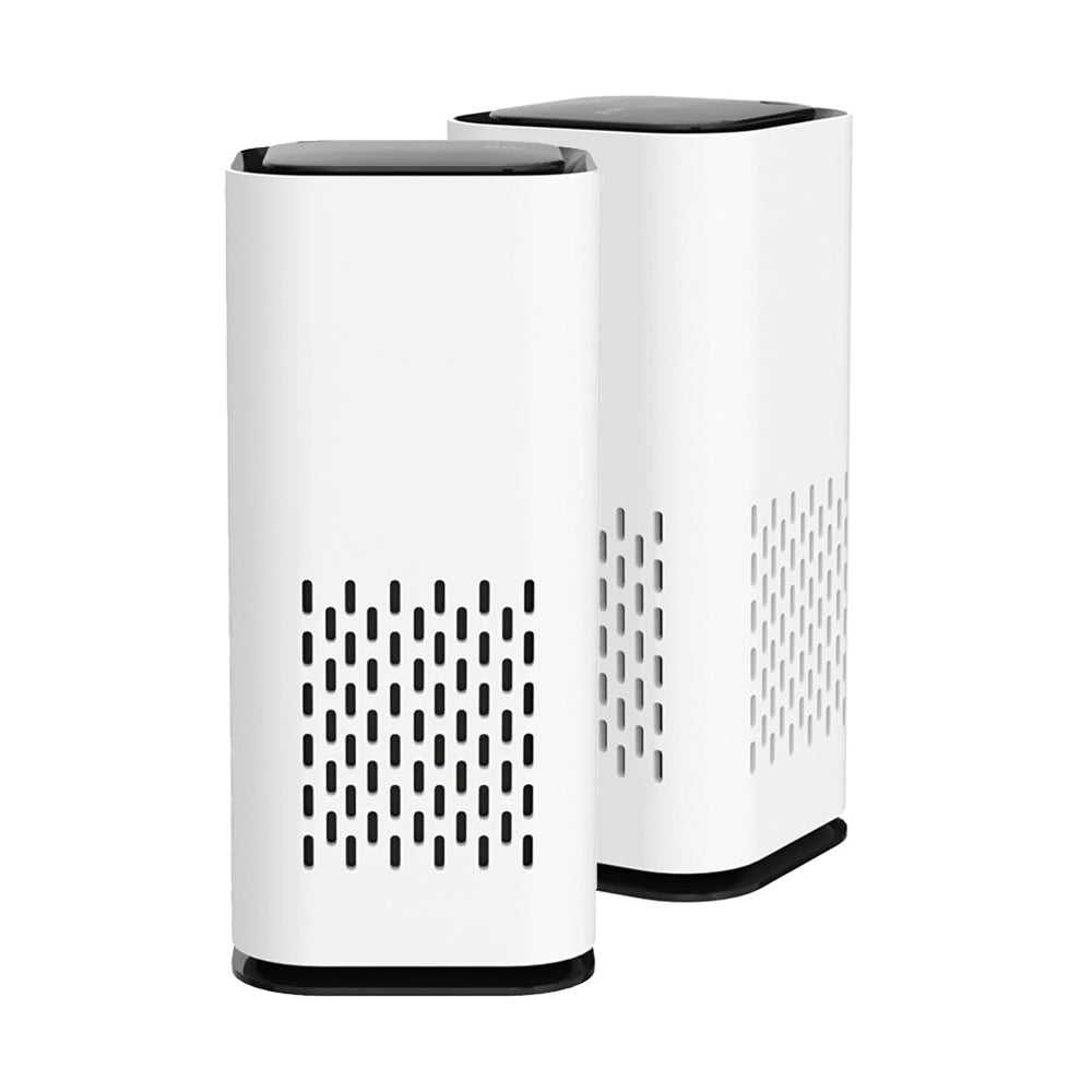 TWO PACK KIKI Pure Mini A1 HEPA USB-C Powered Air Purifier